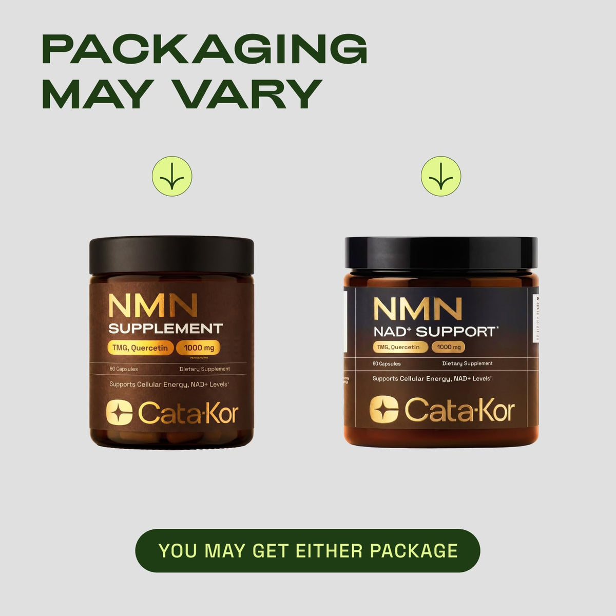 Cata-Kor NMN for enhanced performance