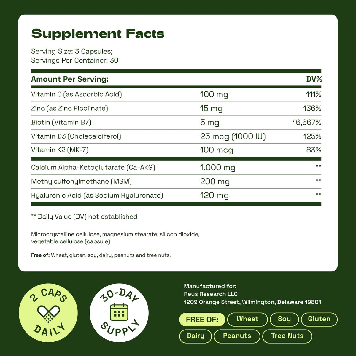 Cata-Kor vitamins for overall wellness