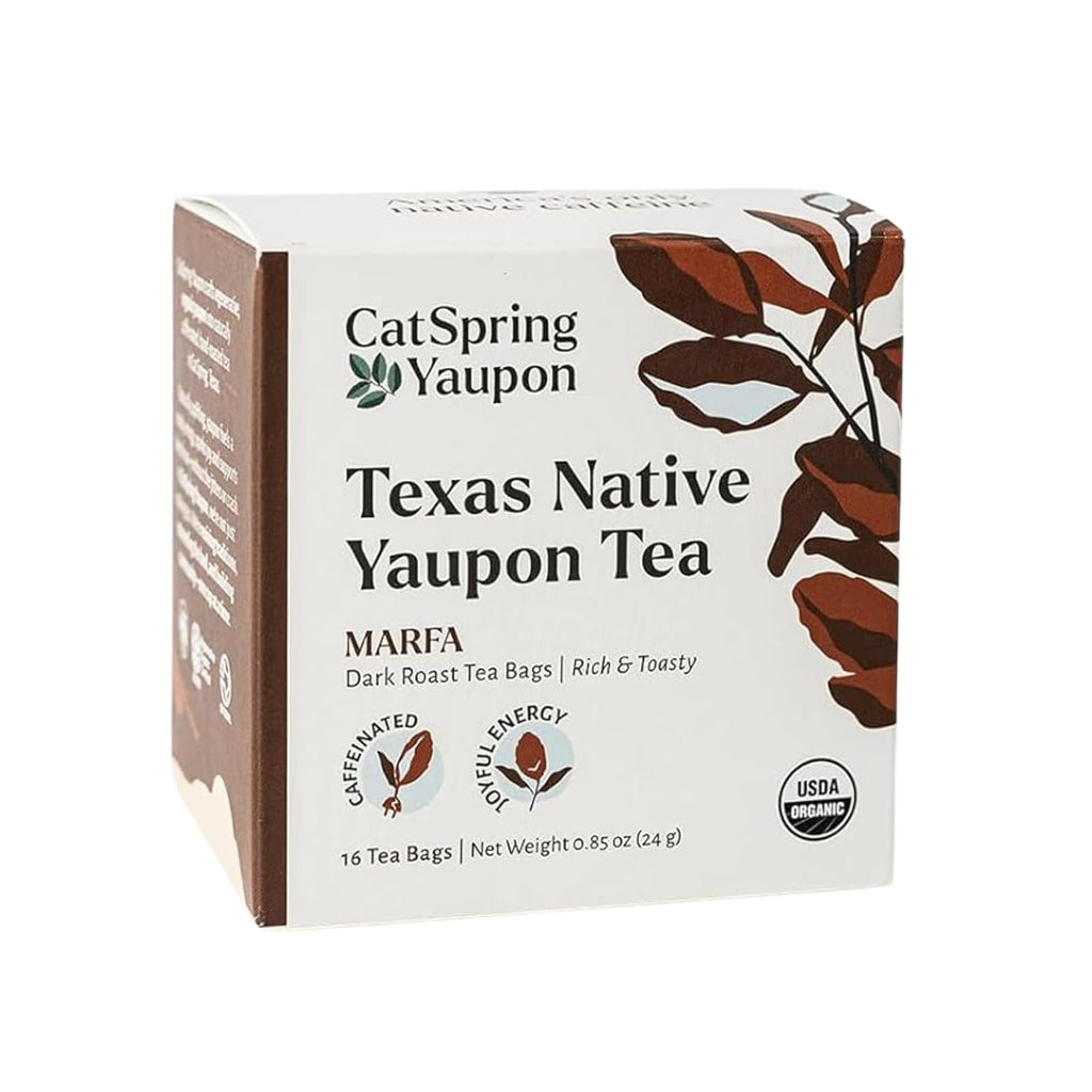 CatSpring Yaupon dark roast tea