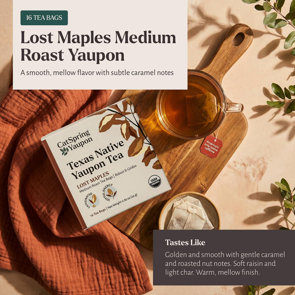 CatSpring Yaupon tea for relaxation