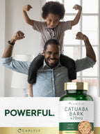 Catuaba bark for mood enhancement