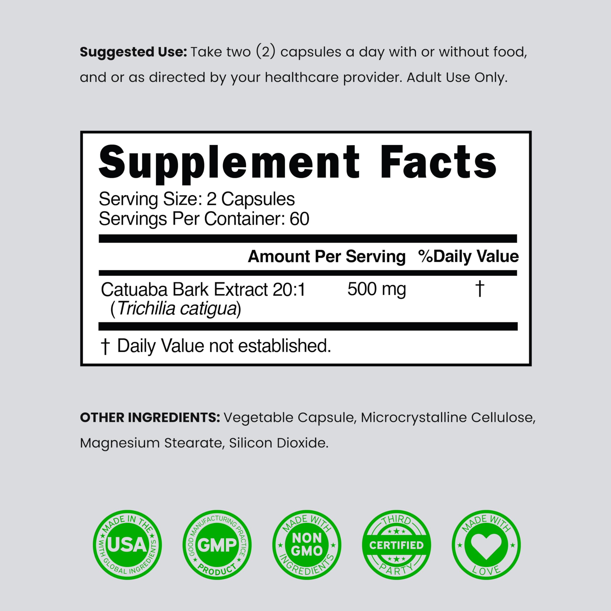Catuaba Bark for overall wellness