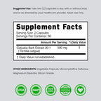 Catuaba capsules for improved mood support