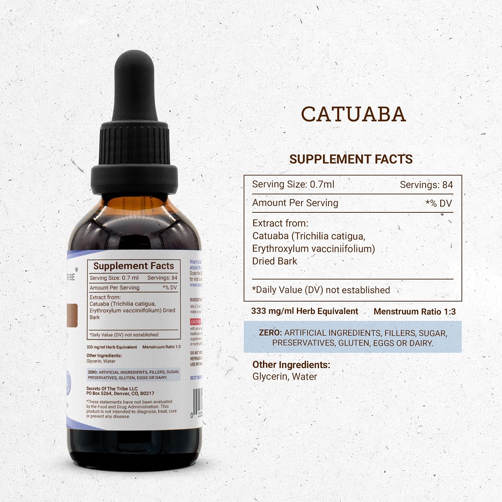 Catuaba extract for wellness