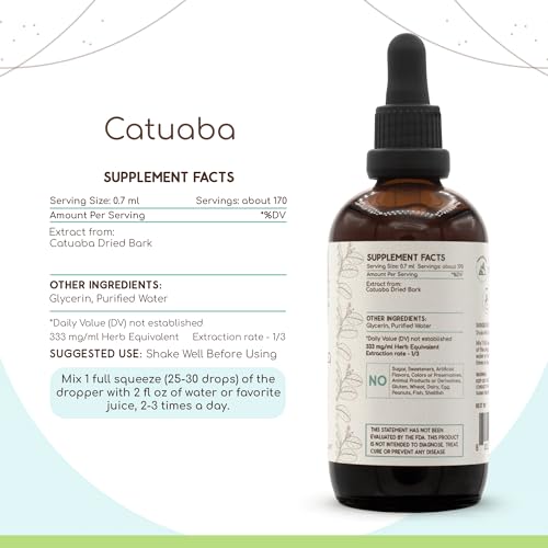 Catuaba tincture for enhanced mood