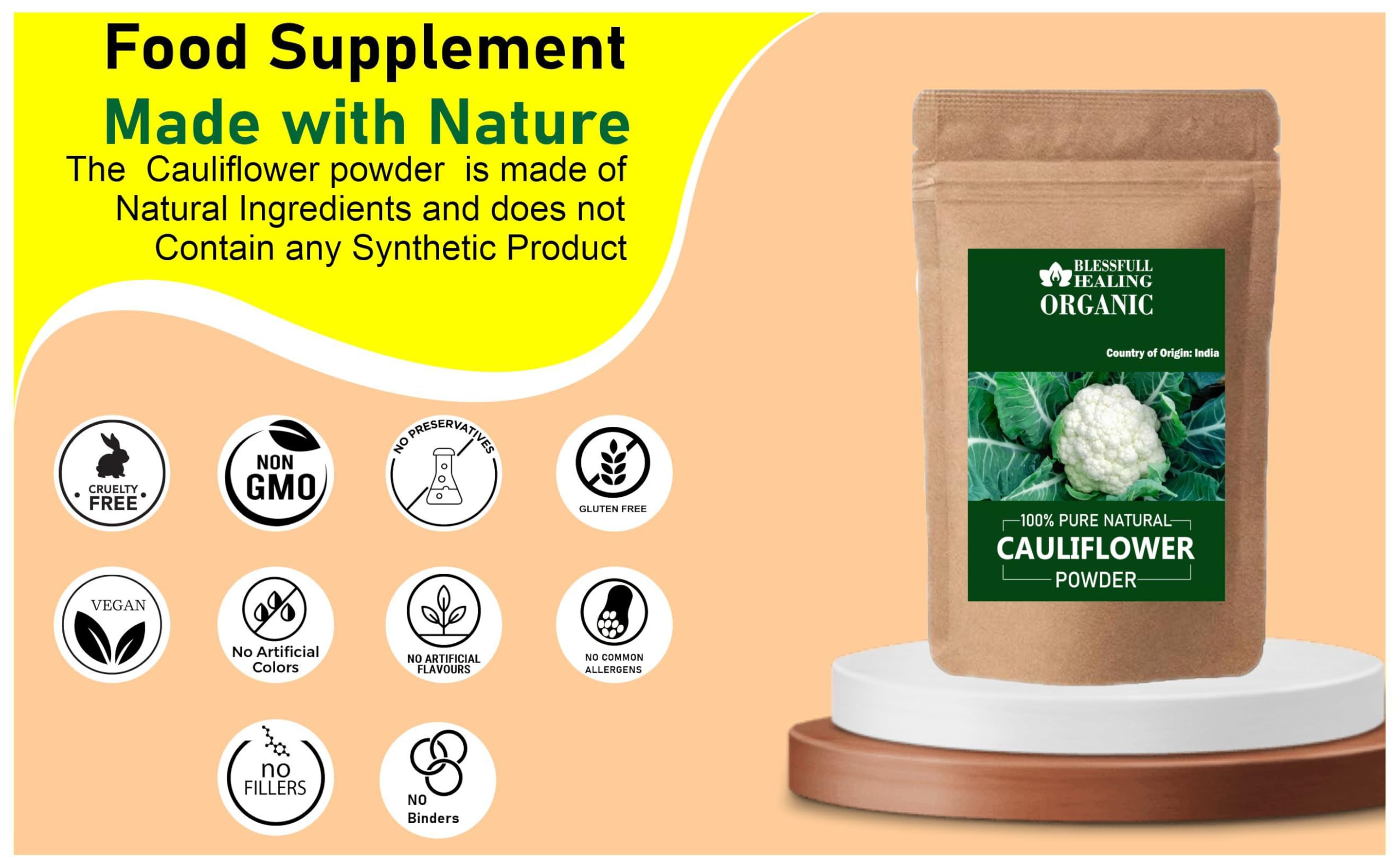 cauliflower powder for healthy lifestyle