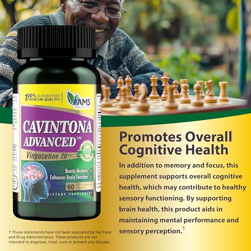 Cavintona capsules for daily cognitive support
