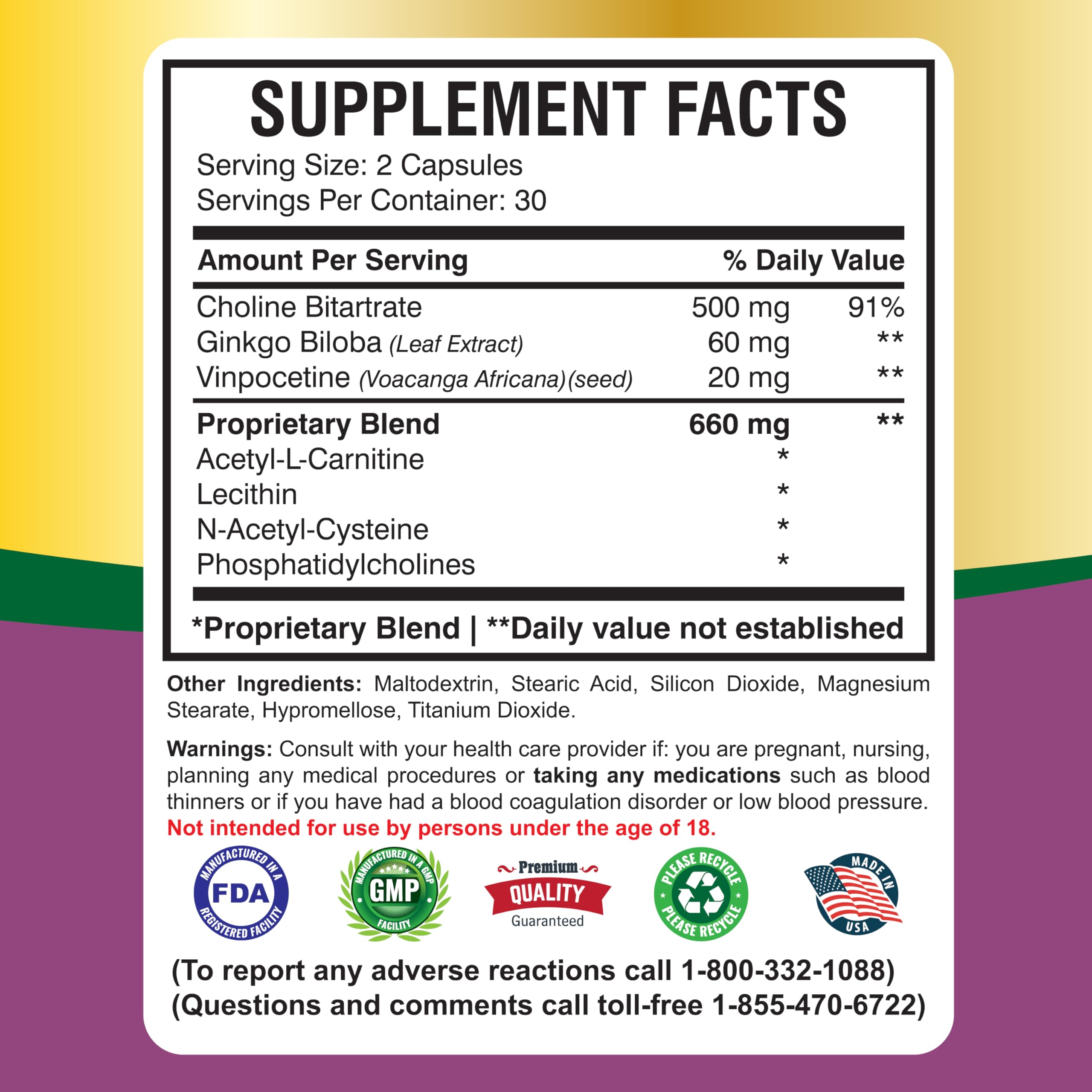 Cavintona for better cognitive performance