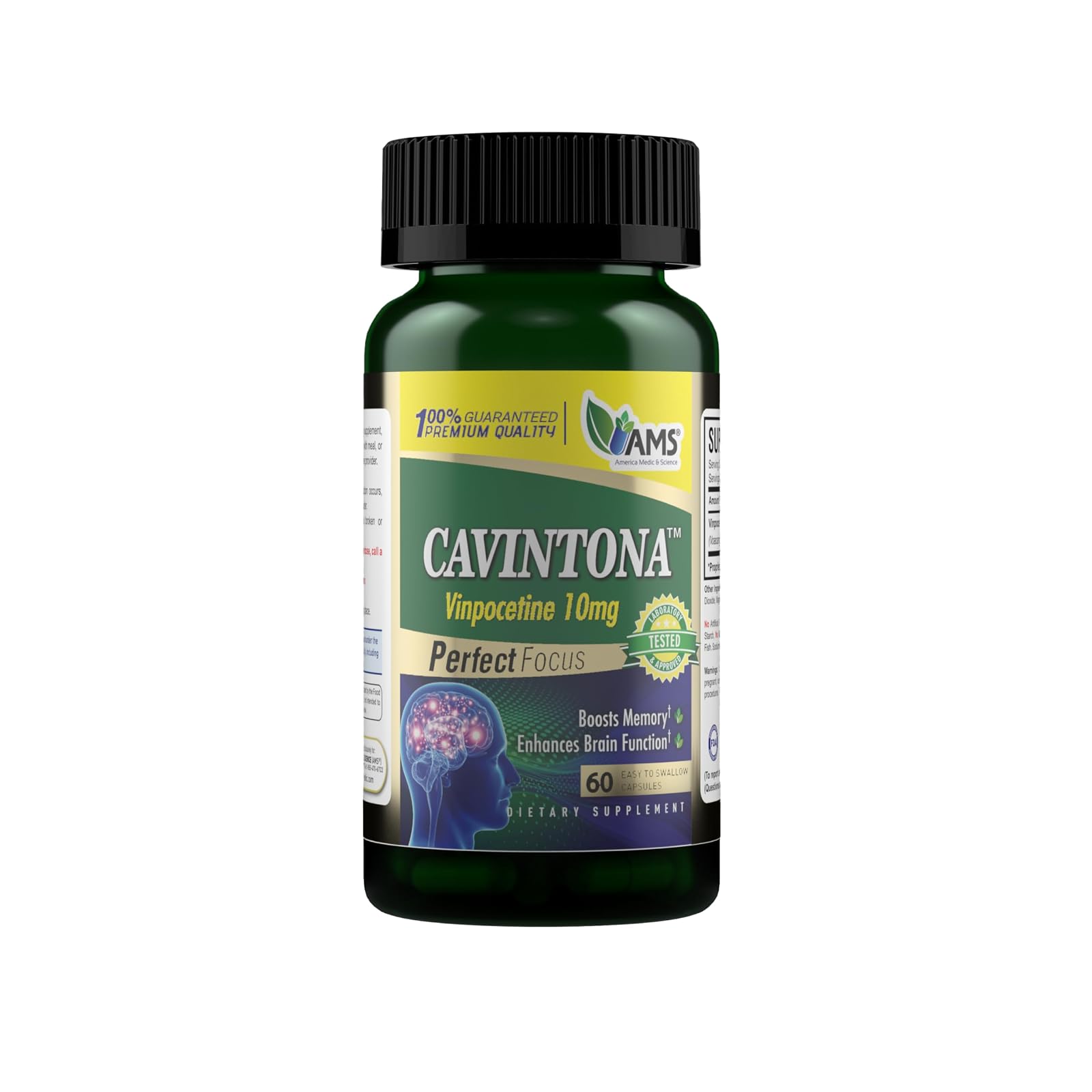 Cavintona multivitamins for energy
