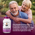 Cayenne capsules for daily energy