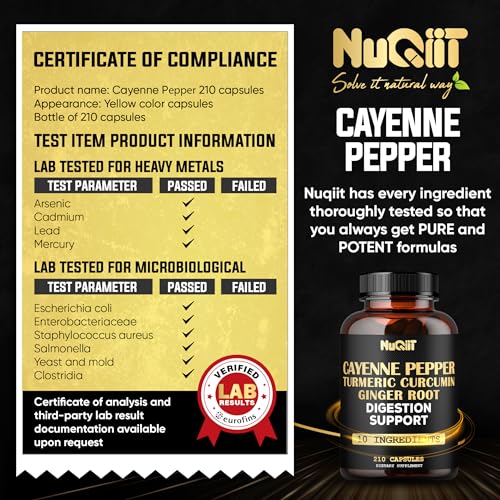 cayenne capsules for daily energy