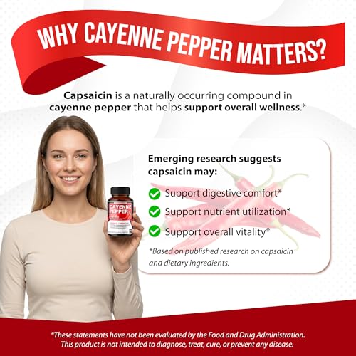 cayenne capsules for healthy circulation