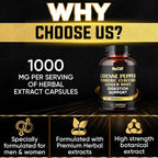 Cayenne capsules for metabolism support