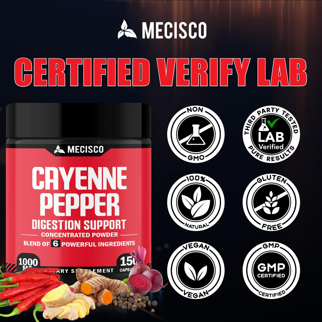 cayenne capsules with black pepper extract