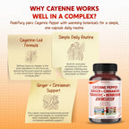 Cayenne capsules with ginger root benefits