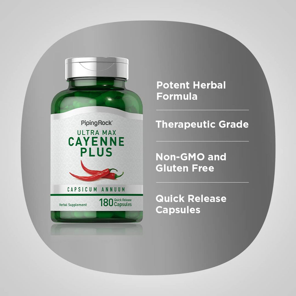 cayenne capsules with hawthorn berry