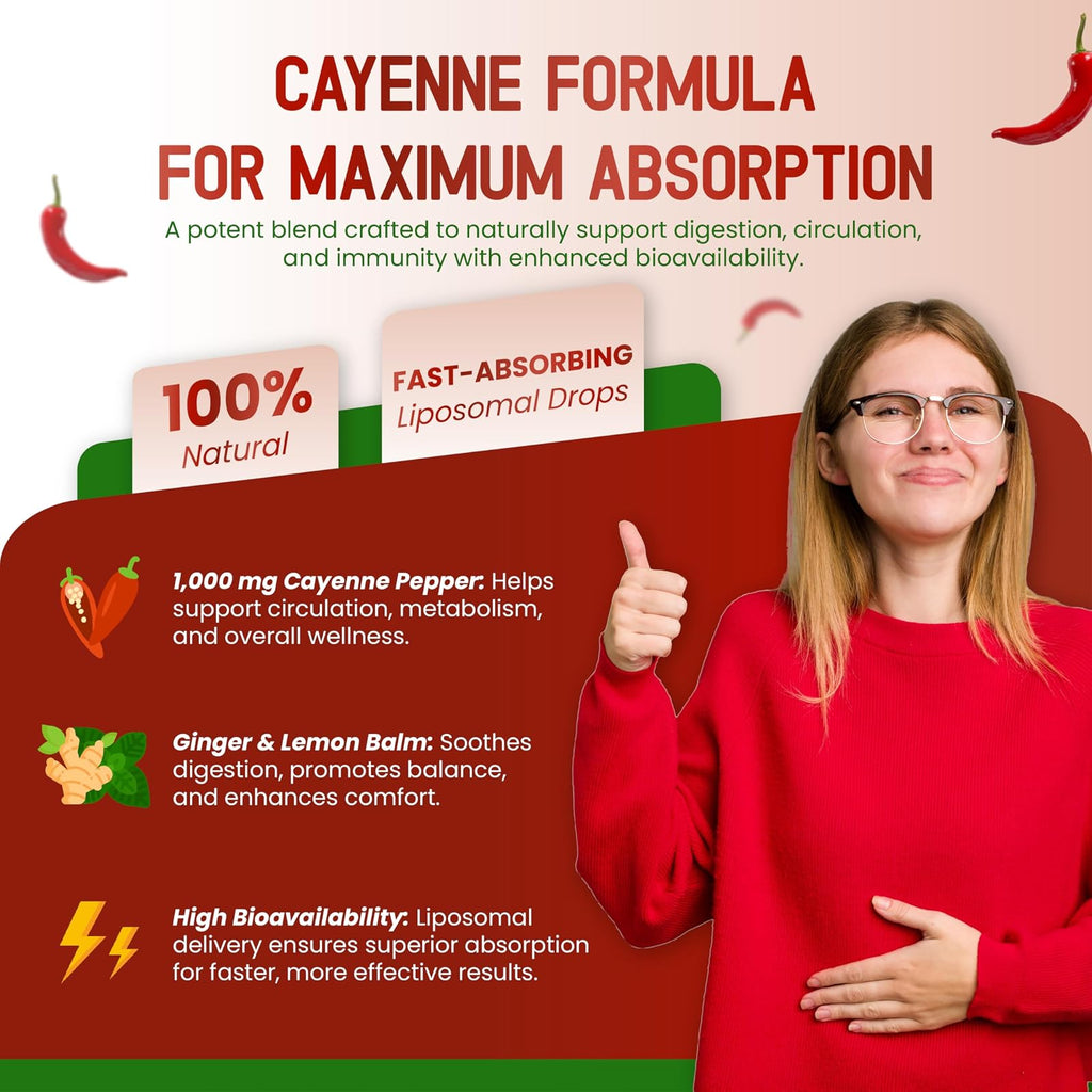 Cayenne complex for digestive health