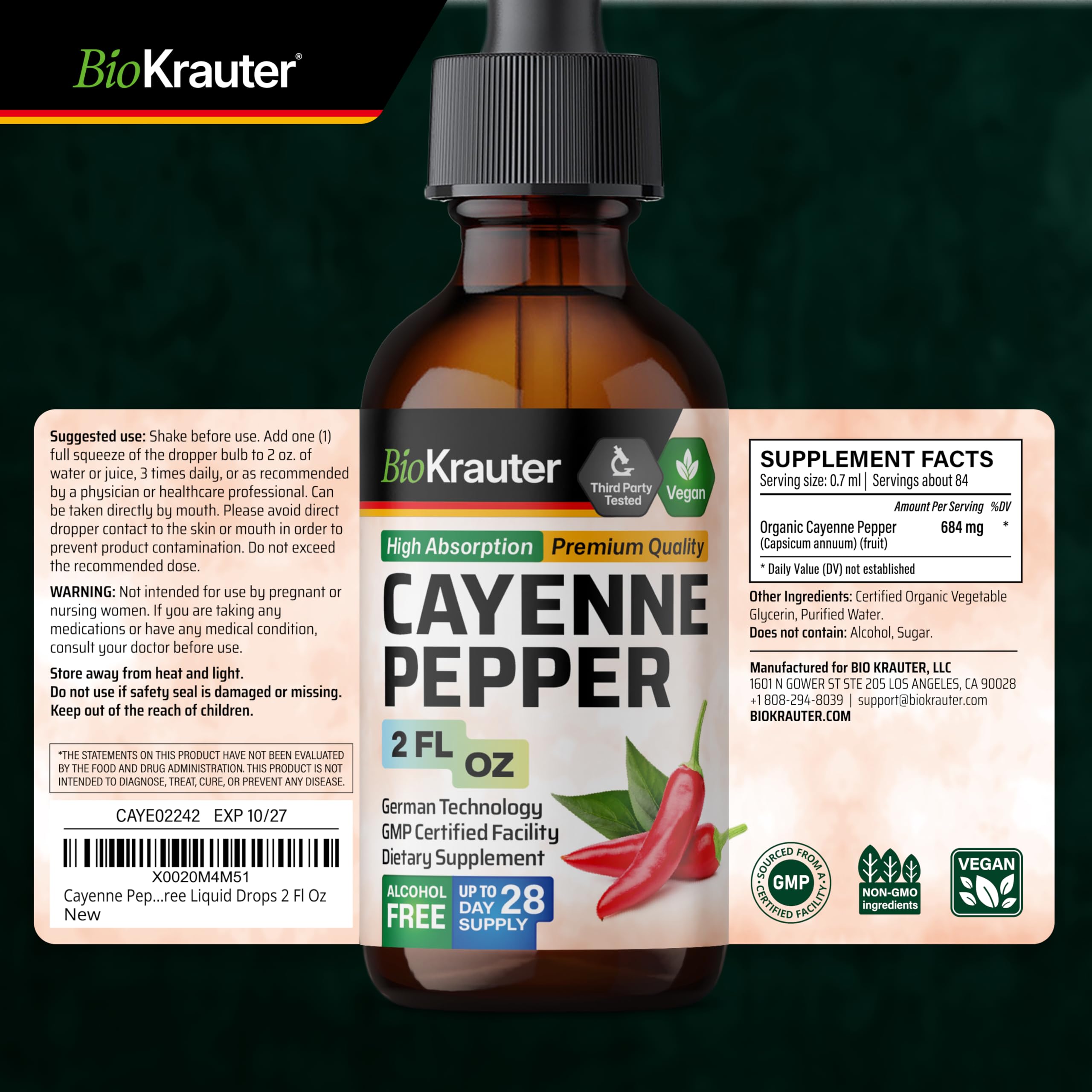 cayenne drops for daily wellness