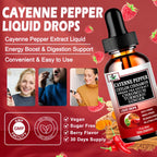 Cayenne drops for digestive health