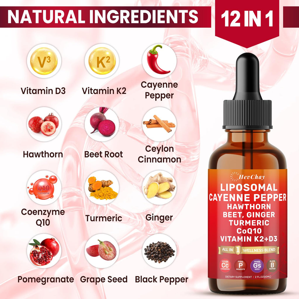 Cayenne drops for digestive support