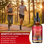 Cayenne drops for digestive support