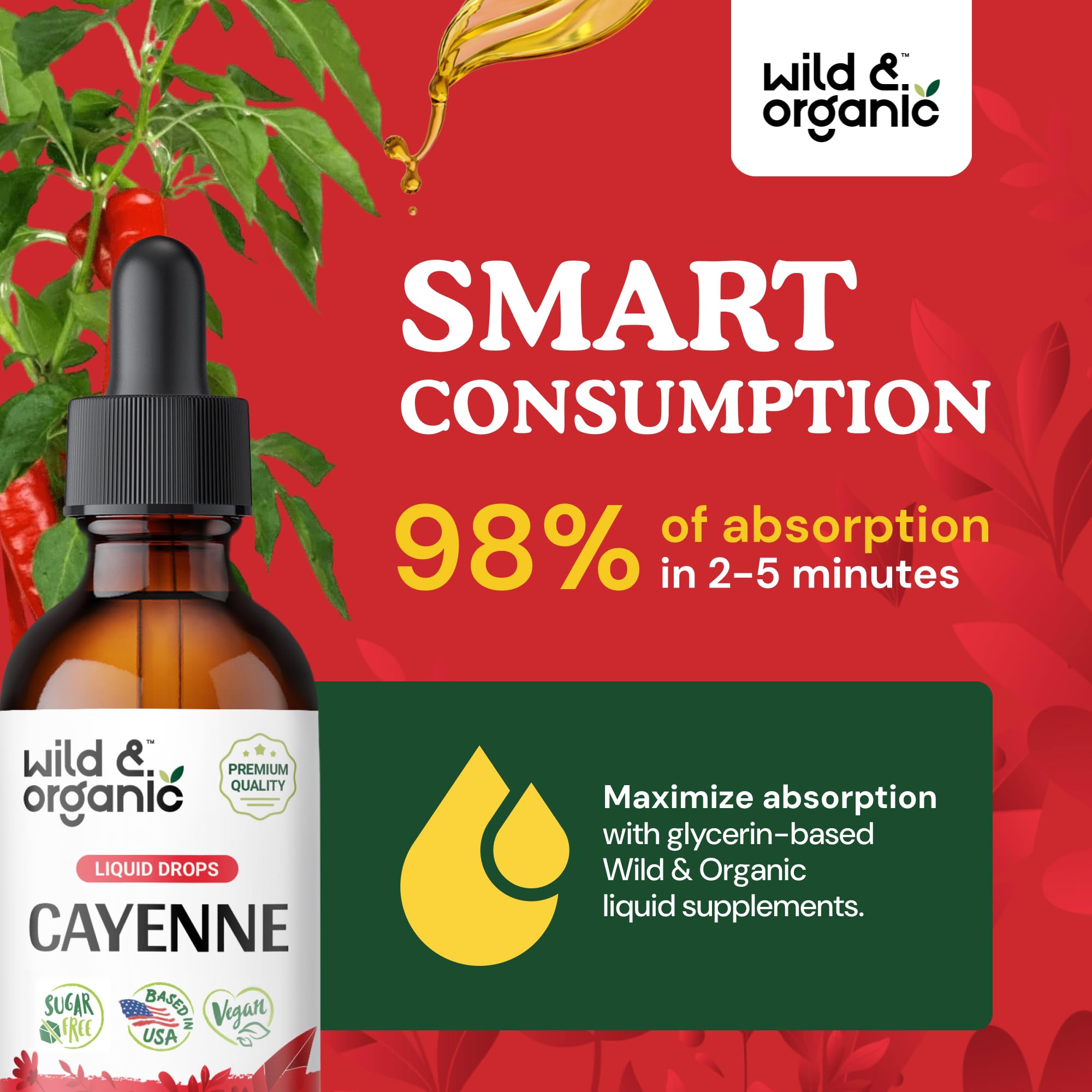 cayenne drops for natural wellness support