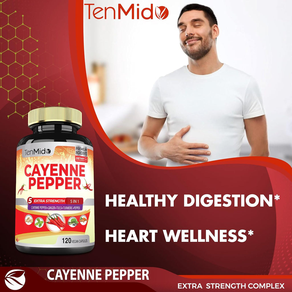 Cayenne extract for metabolism boost