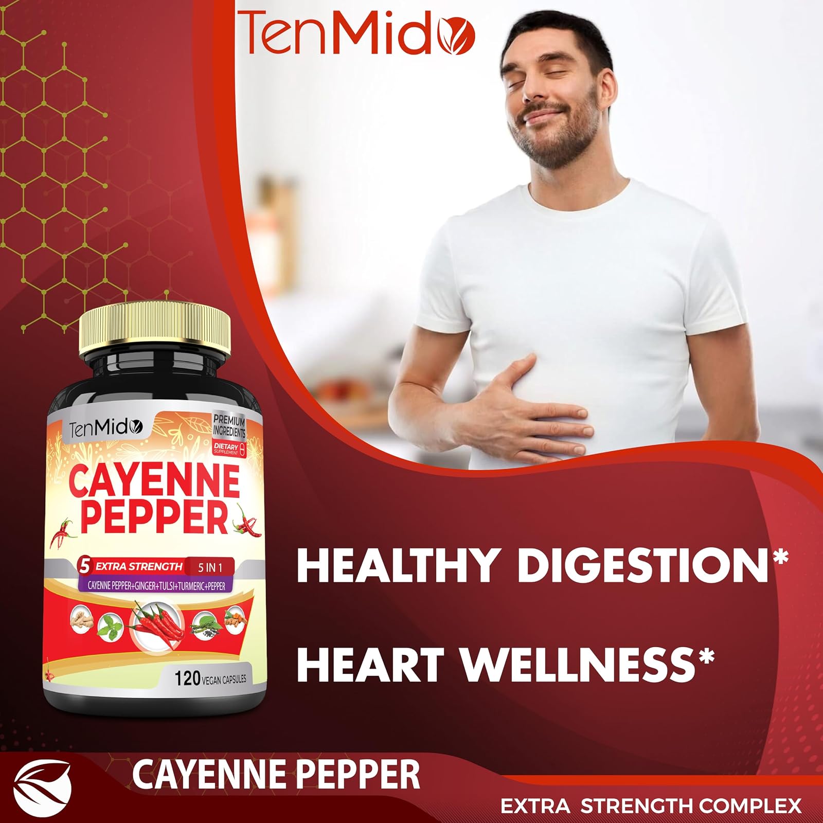 Cayenne extract for metabolism boost