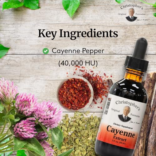 cayenne extract supports healthy circulation