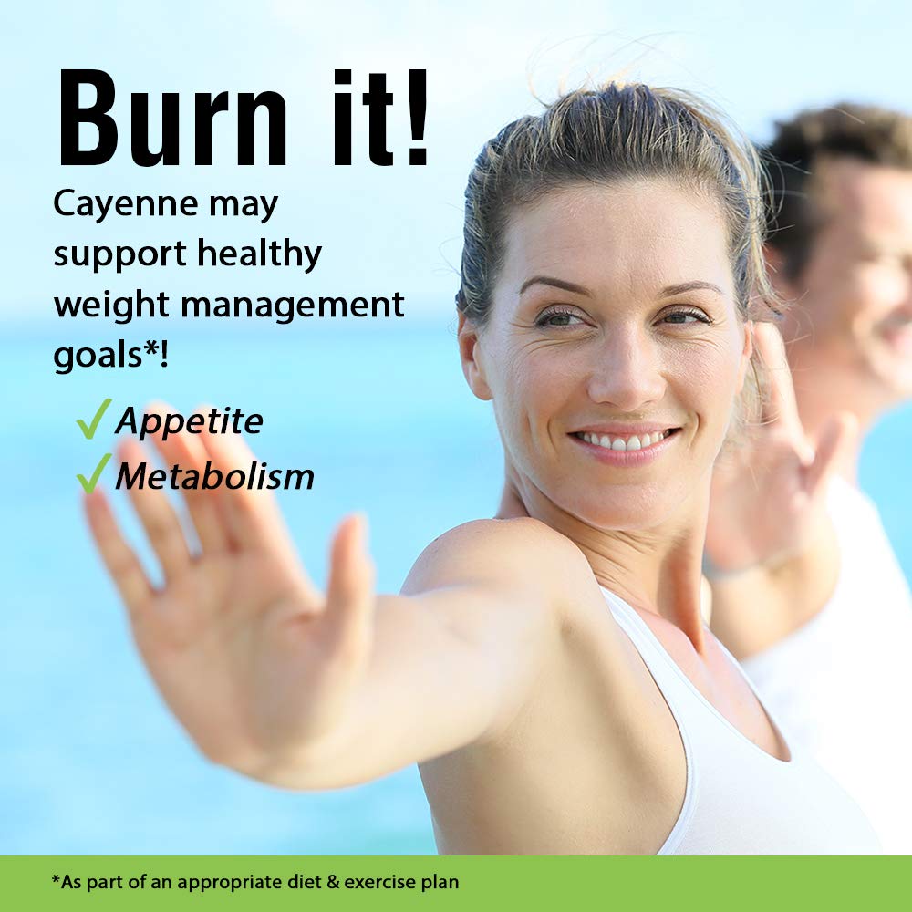 Cayenne for healthy metabolism support
