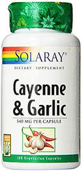 Cayenne garlic capsules for wellness