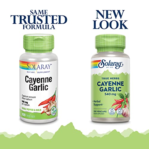 Cayenne garlic for digestive support