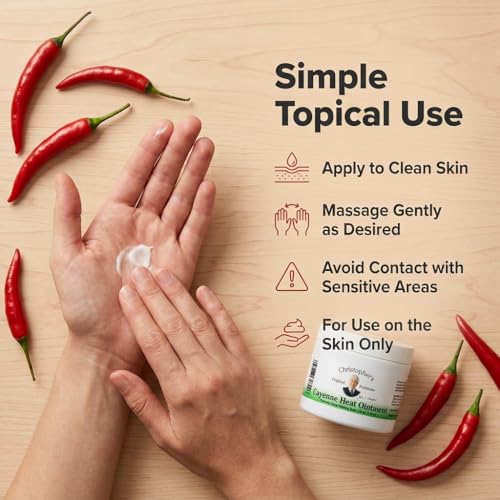cayenne heat balm for sore muscles