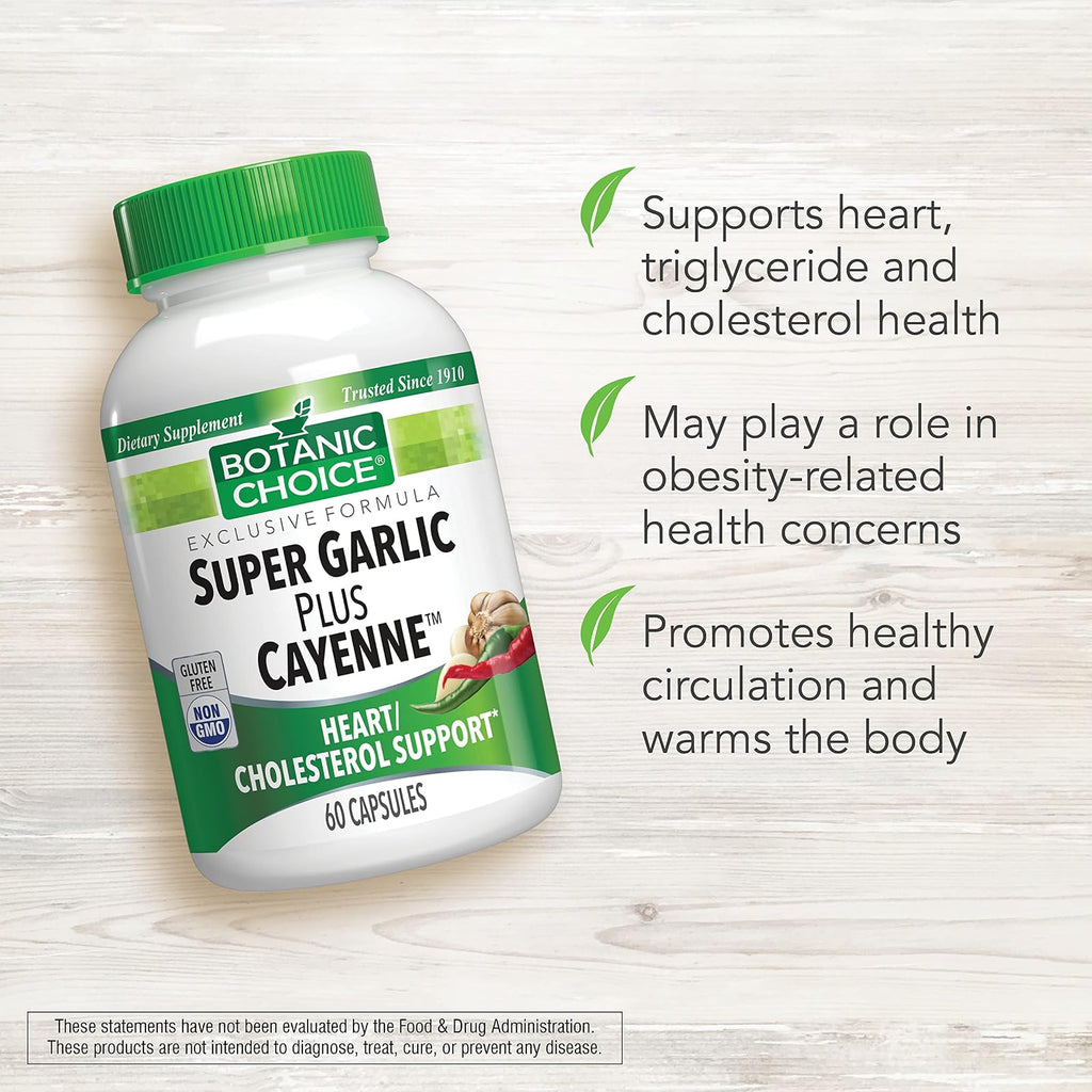 Cayenne infused garlic capsules