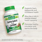 Cayenne infused garlic capsules