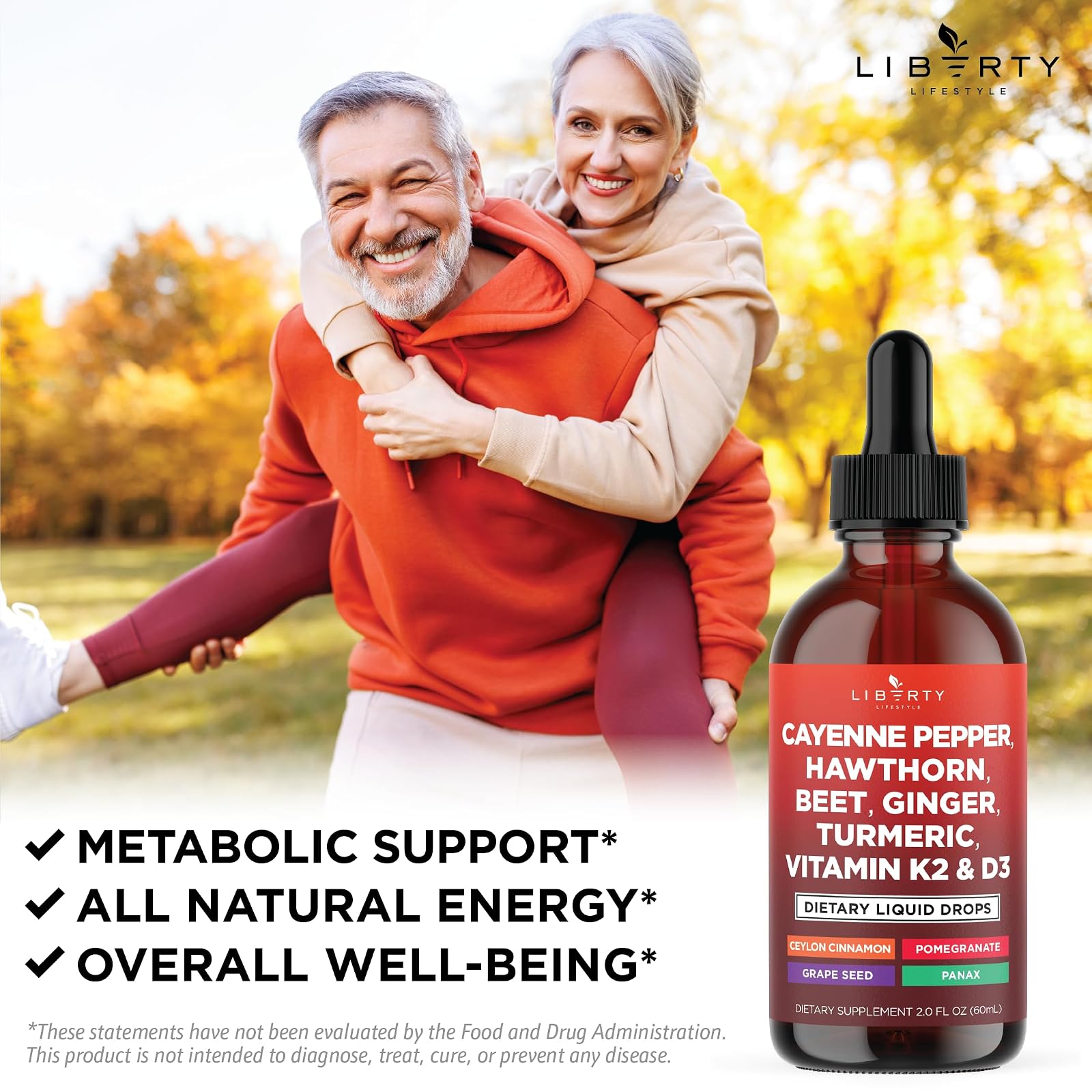 Cayenne liquid drops for immune support