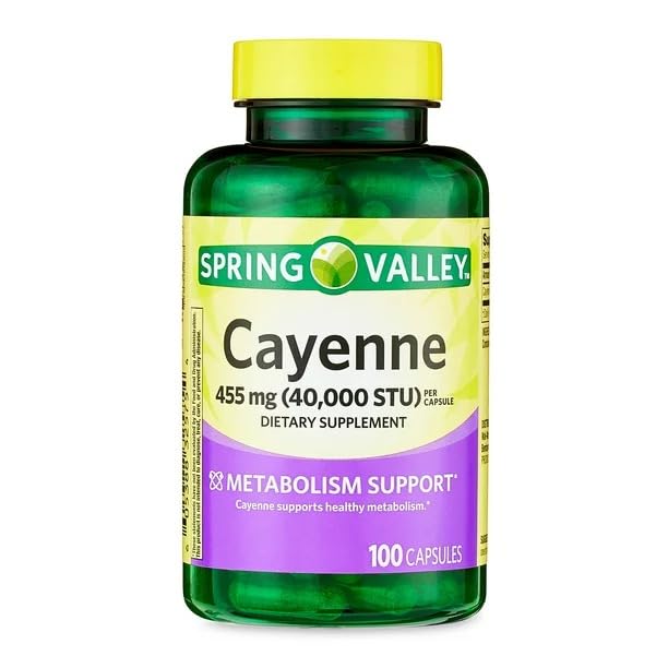 cayenne metabolism support capsules