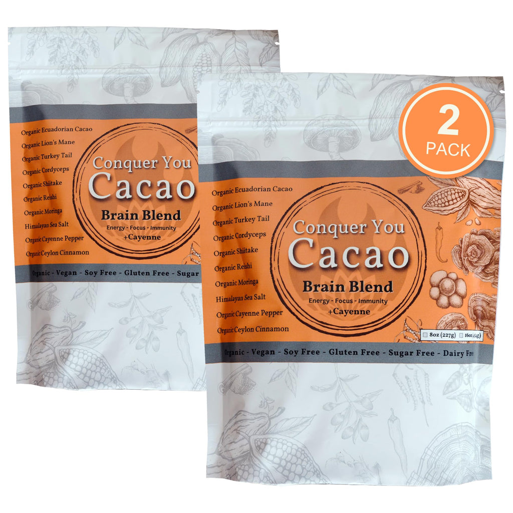 Cayenne organic mushroom hot chocolate