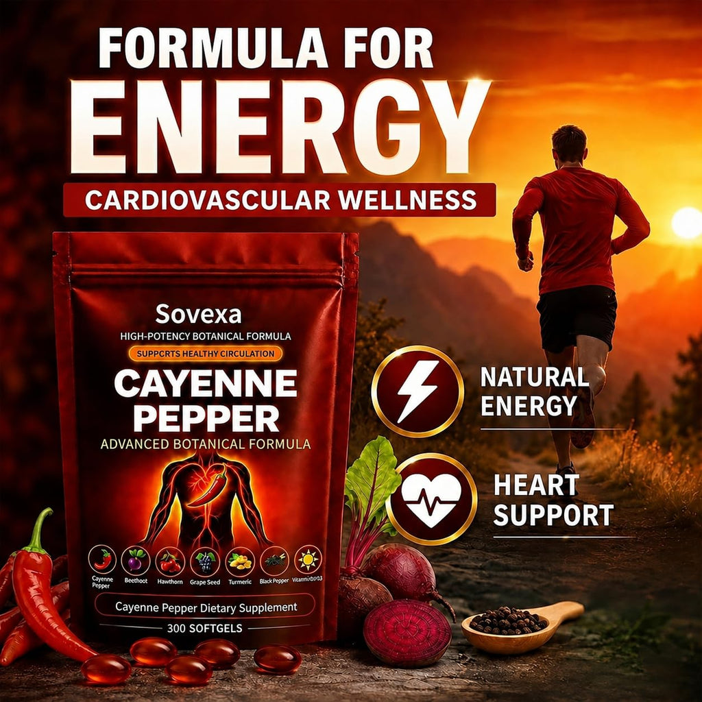 Cayenne Pepper 500 mg softgels