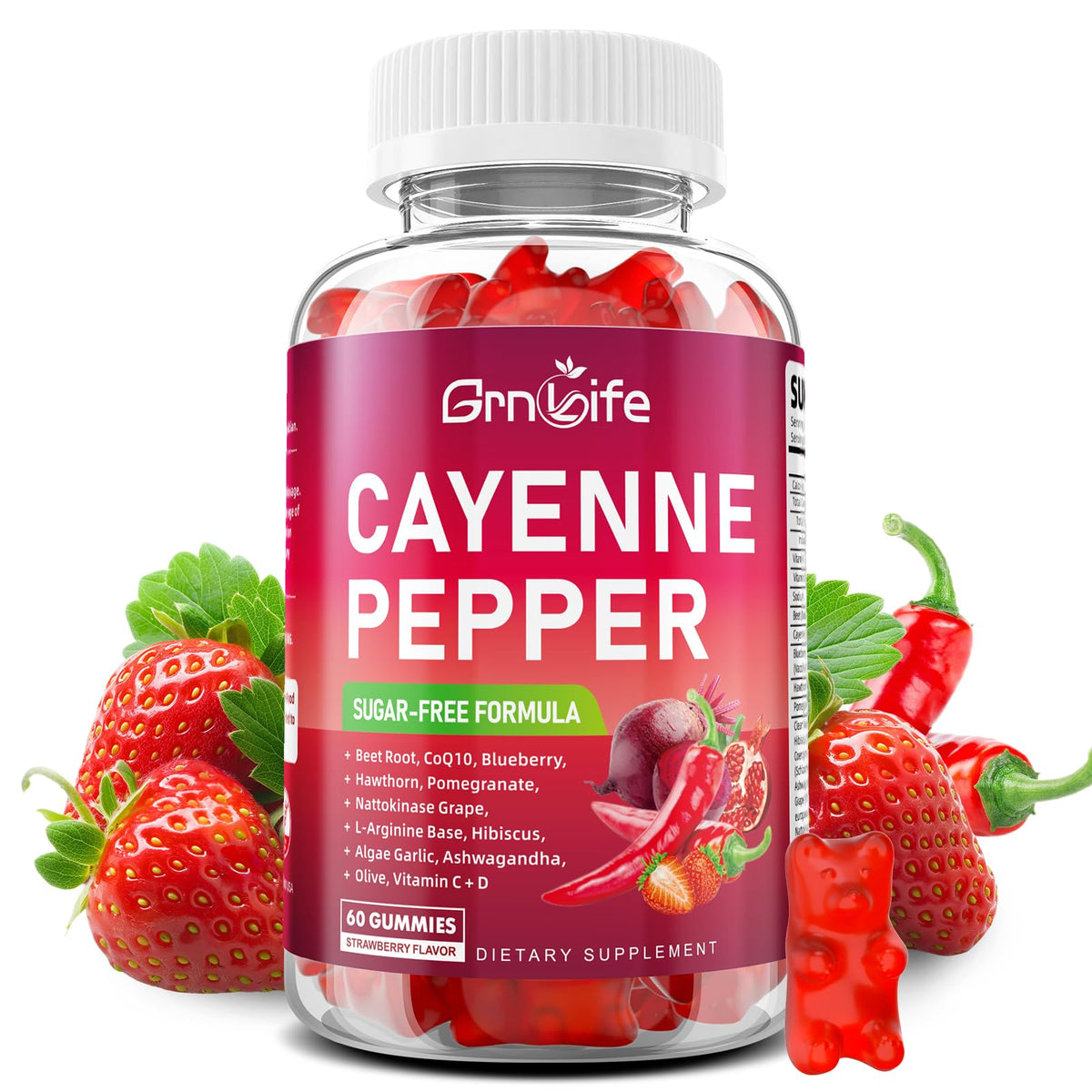 Cayenne Pepper Beet Root Gummies benefits