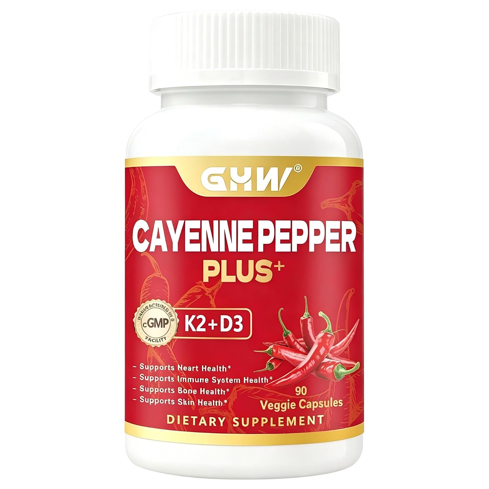 Cayenne pepper capsules for digestion