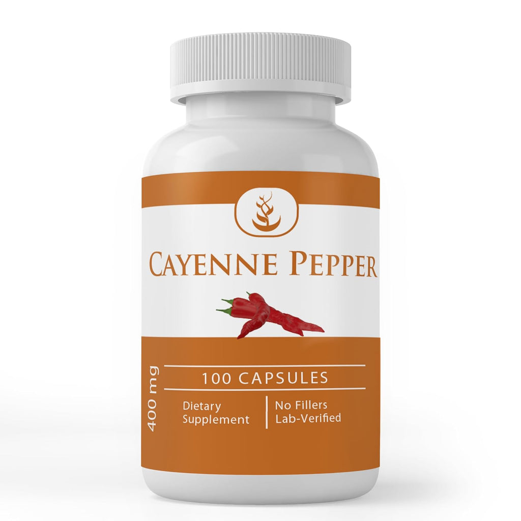 Cayenne pepper capsules for digestion