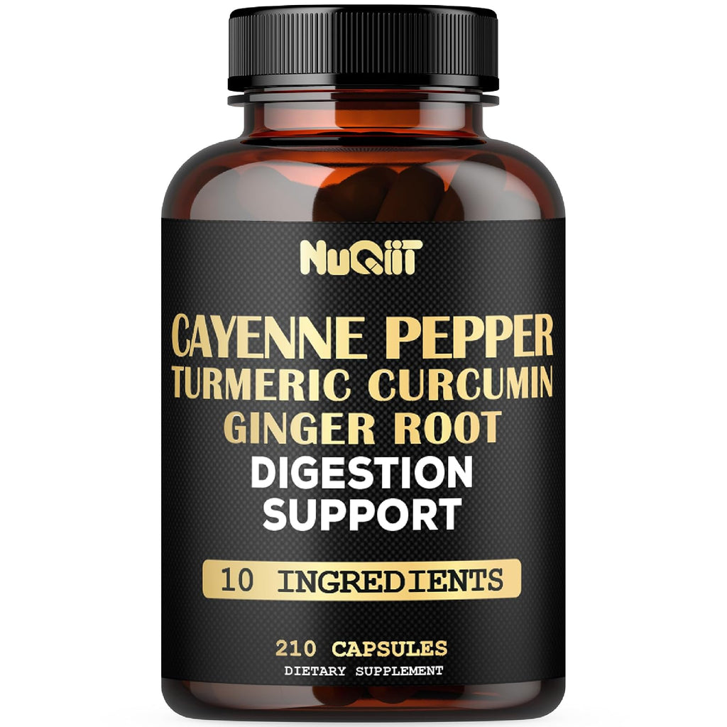 Cayenne pepper capsules for digestion