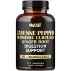 Cayenne pepper capsules for digestion
