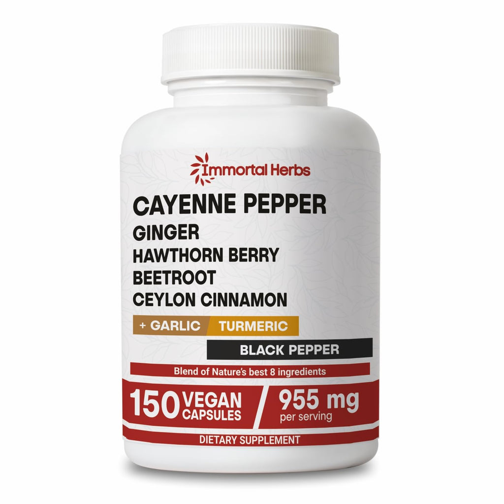 Cayenne pepper capsules for digestion
