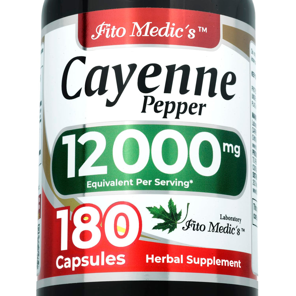 Cayenne pepper capsules for digestion