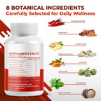 Cayenne Pepper capsules for energy boost
