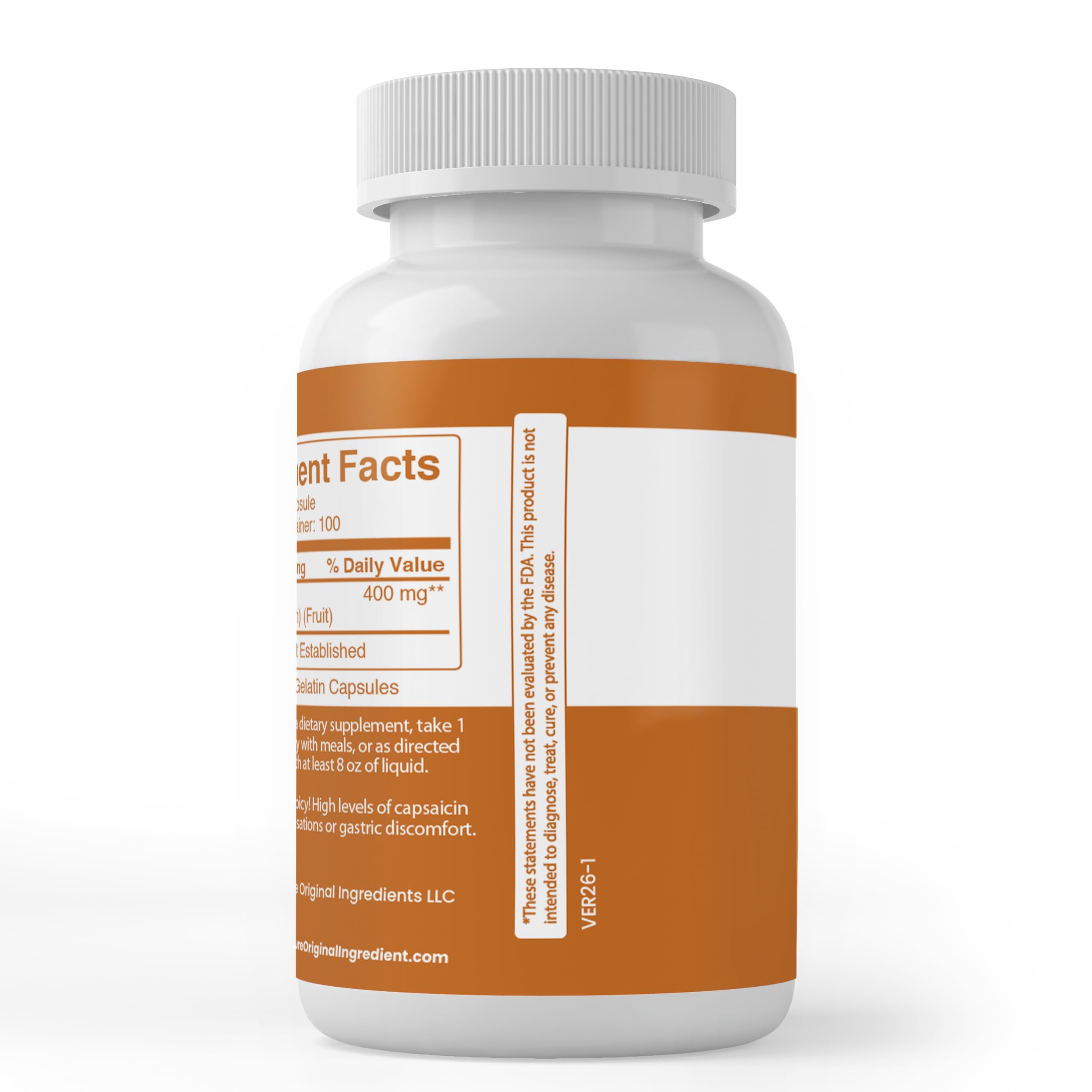 cayenne pepper capsules with no additives