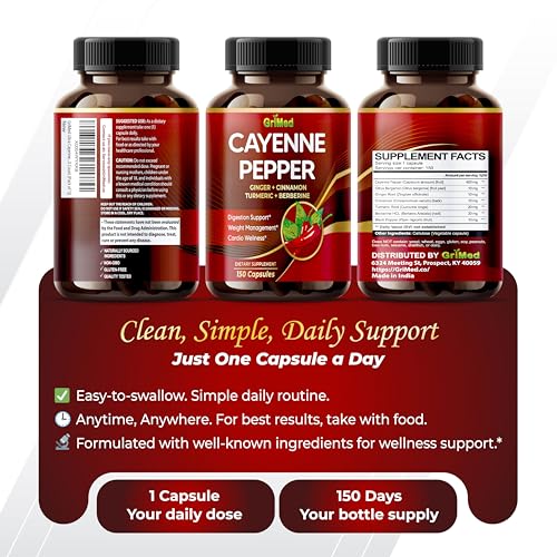 cayenne pepper dietary supplement capsules