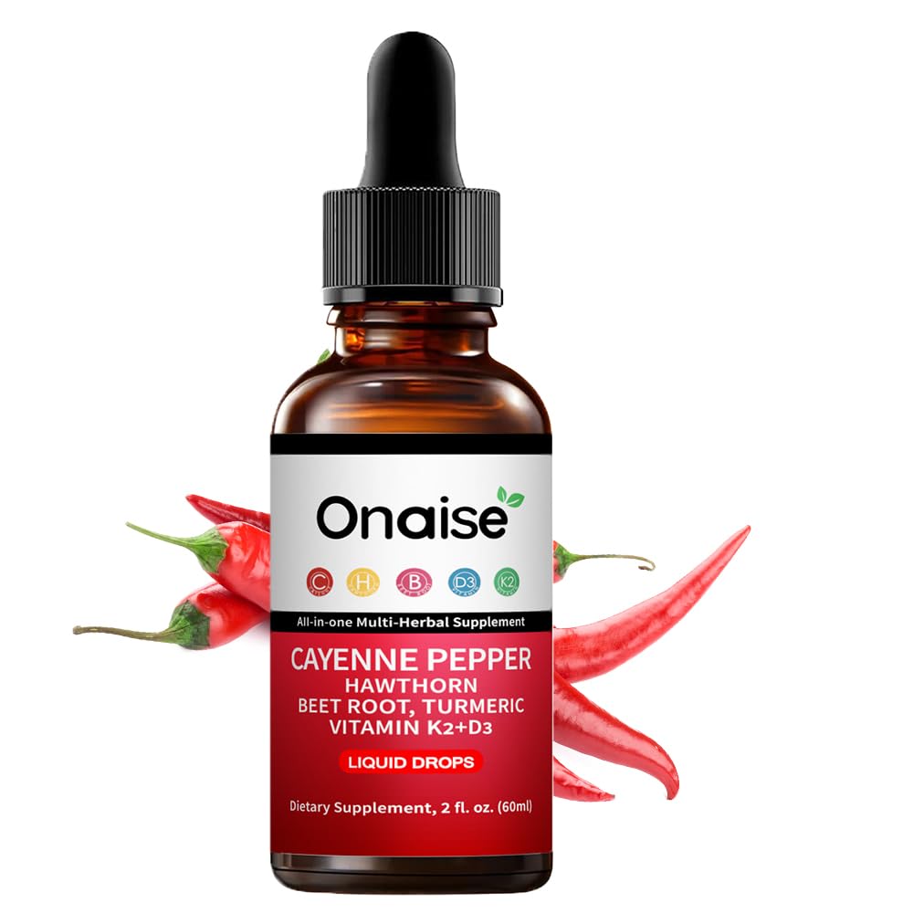 Cayenne pepper drops for digestion